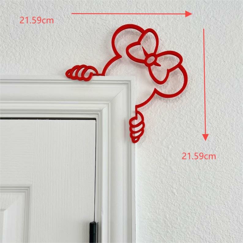 Горячая продажа магического декора для дверного проема Микки, креативное украшение для дверного проема дома