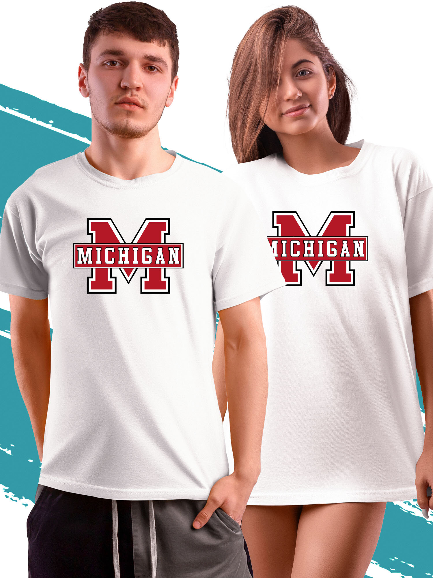 Футболка Michigan-Мичиган США USA