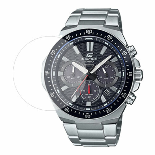 Скрин Мобайл защитный экран для часов Casio EFS-S600D-1A4VUEF из гидрогелевая плёнка прозрачная