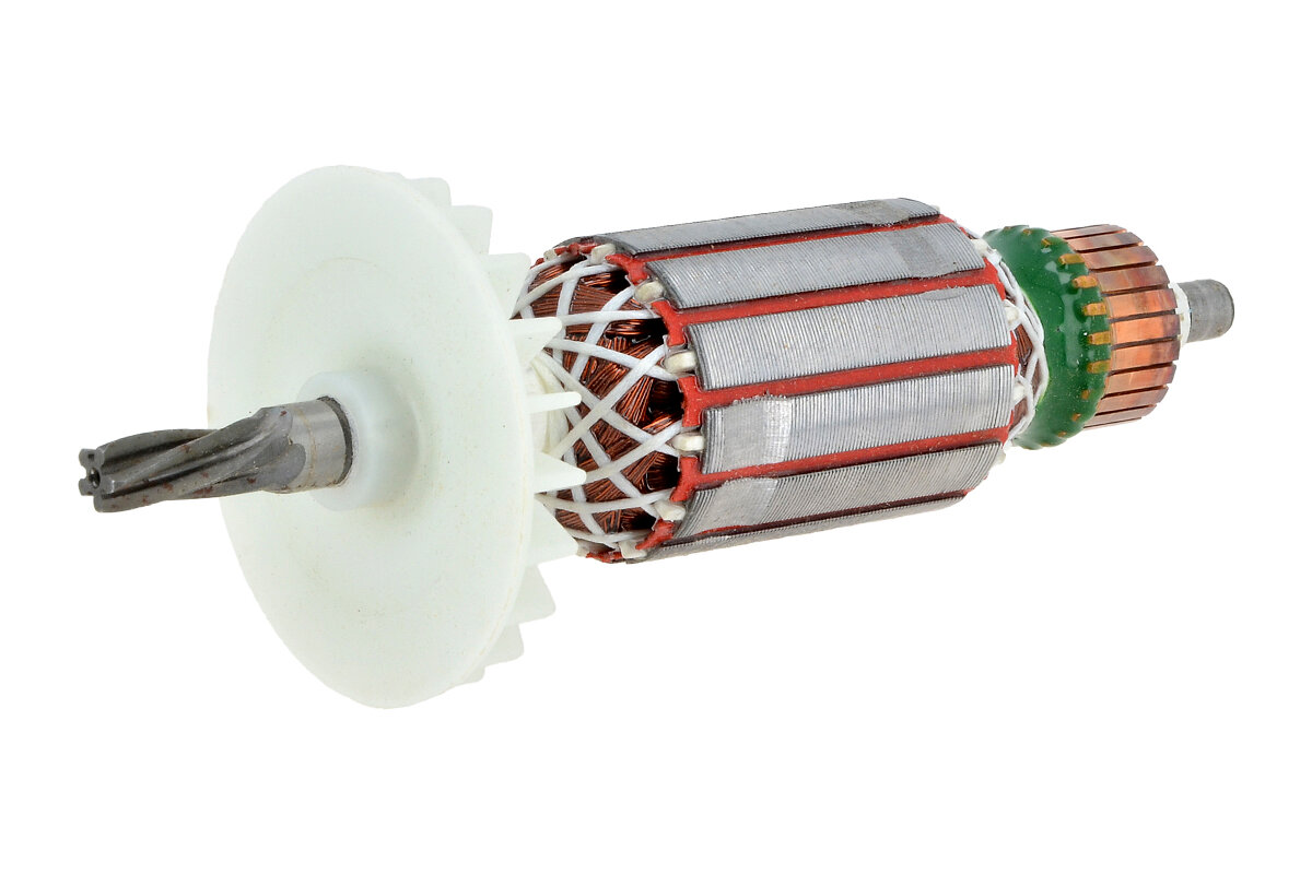 Ротор (Якорь) (L-153 мм, D-35 мм, 5 зубов, наклон влево) для перфоратора B0SCH GBH 2-24