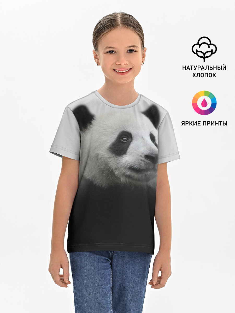 Футболка хлопковая детская Панда