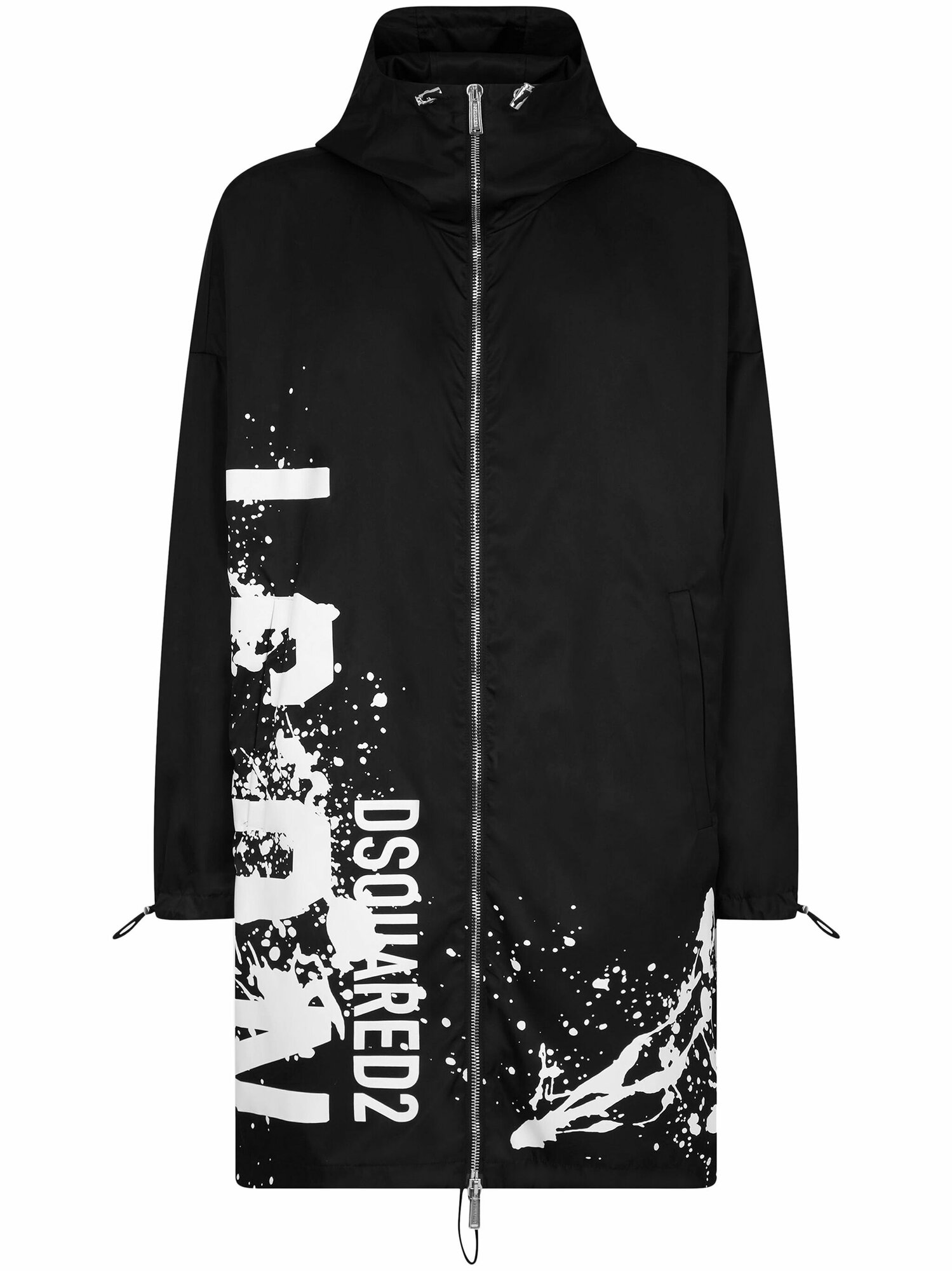 Пальто Logo-print hooded coat