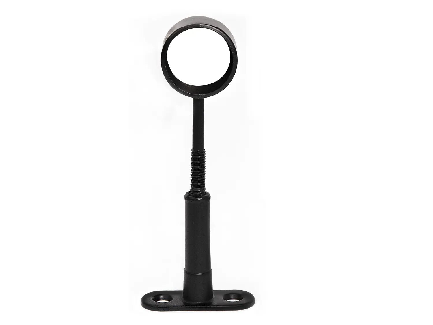 Крепление труб к стене регулируемое проходное Palladium сталь цвет черный