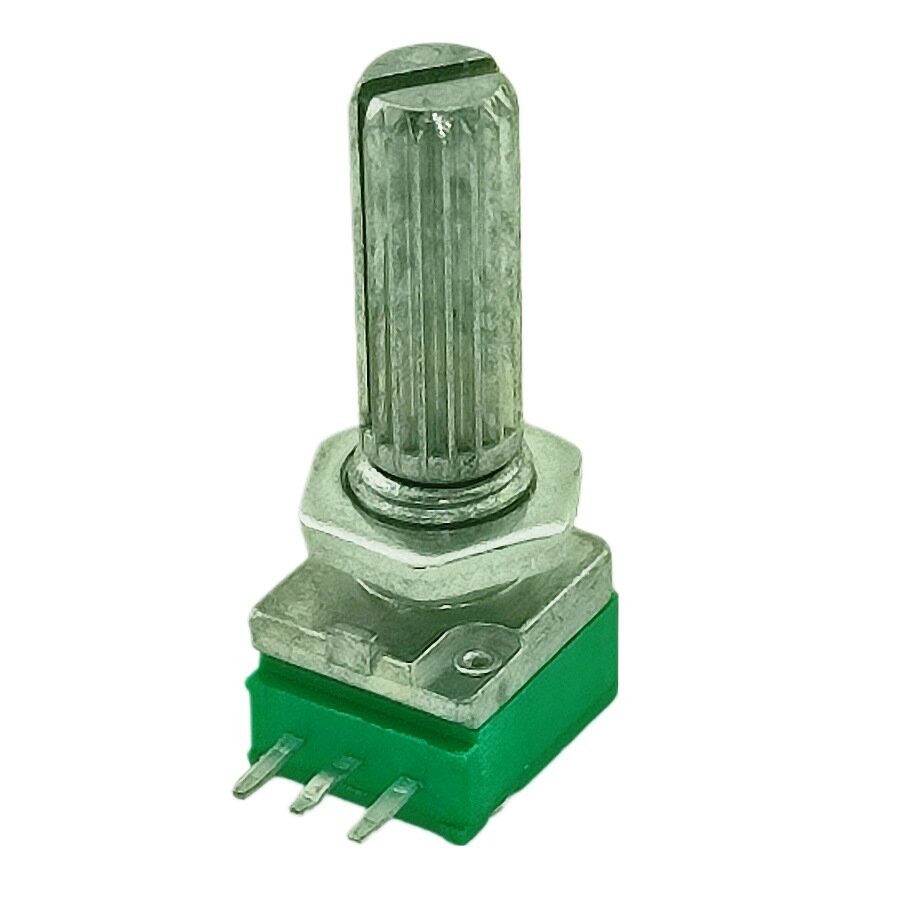 Резистор переменный моно без выключателя 11х9,5мм 100k