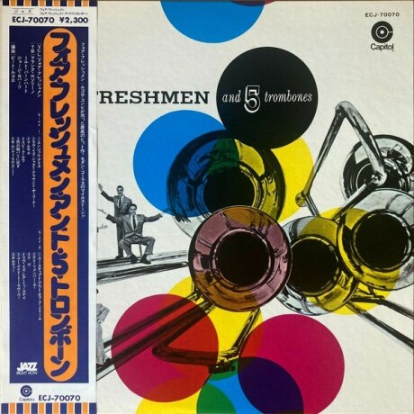 Старый винил, Capitol Records, THE FOUR FRESHMEN - Four Freshmen And 5 Trombones (LP , Used)