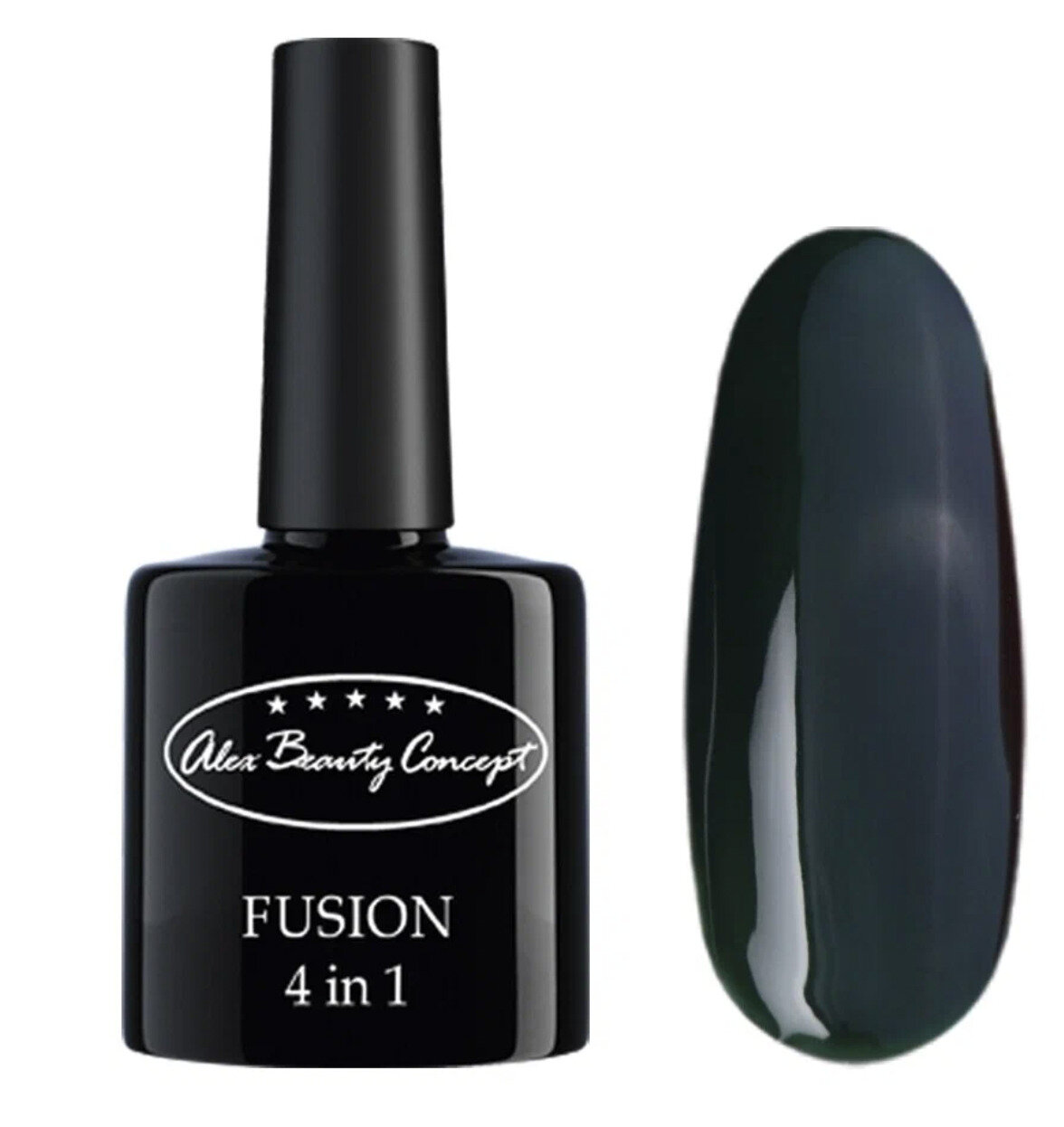 Alex Beauty Concept гель лак для ногтей FUSION 4 IN 1 GEL, 7.5 мл, цвет темно-синий/зеленый 70130