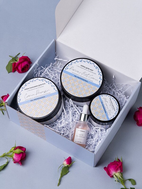 Подарочный набор TNL 19 Волшебное прикосновение для рук и ног, 4 продукта