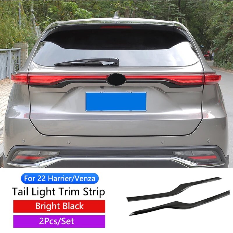 Задняя Крышка багажника QHCP, крышка багажника, Задние световые полосы, отделка ABS, Piano Black