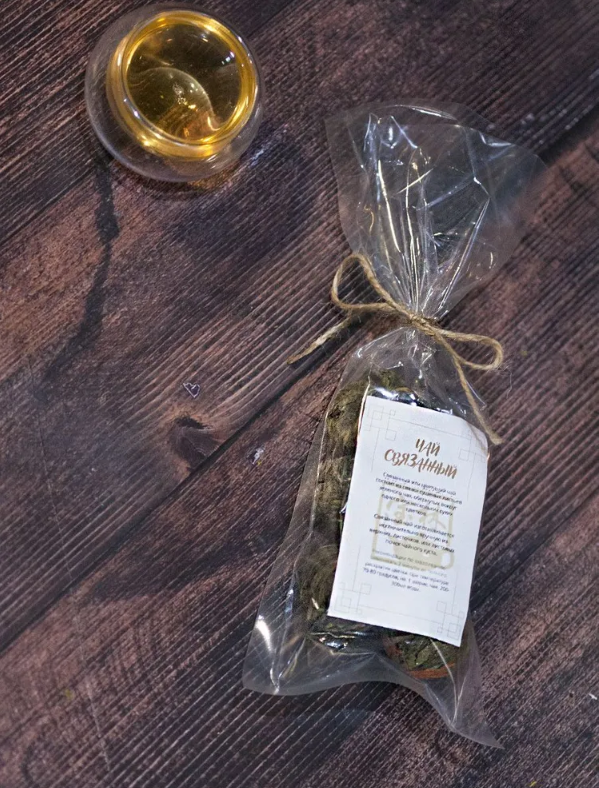 Связанный чай Юй Лун Тао/Тай Ту, зеленый, крупнолистовой, 6 шт, 65 г, ИП Ромакина Т. А.