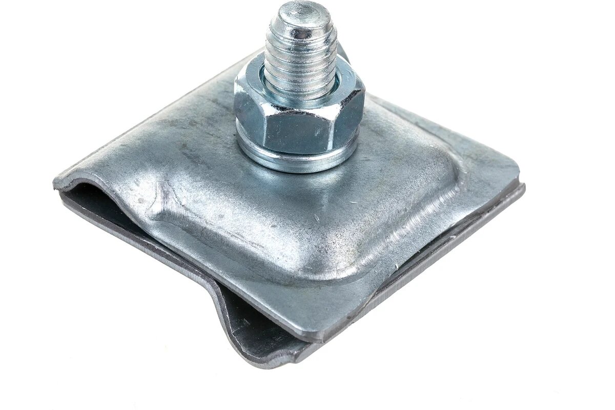 EZETEK соединительный зажим круглого проводника 8-10 мм, оцинковка 91071 для монтажа