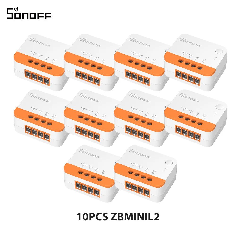 SONOFF ZBMINIL2 Extreme Zigbee Умный выключатель 1-10шт 10PCS ZBMINIL2