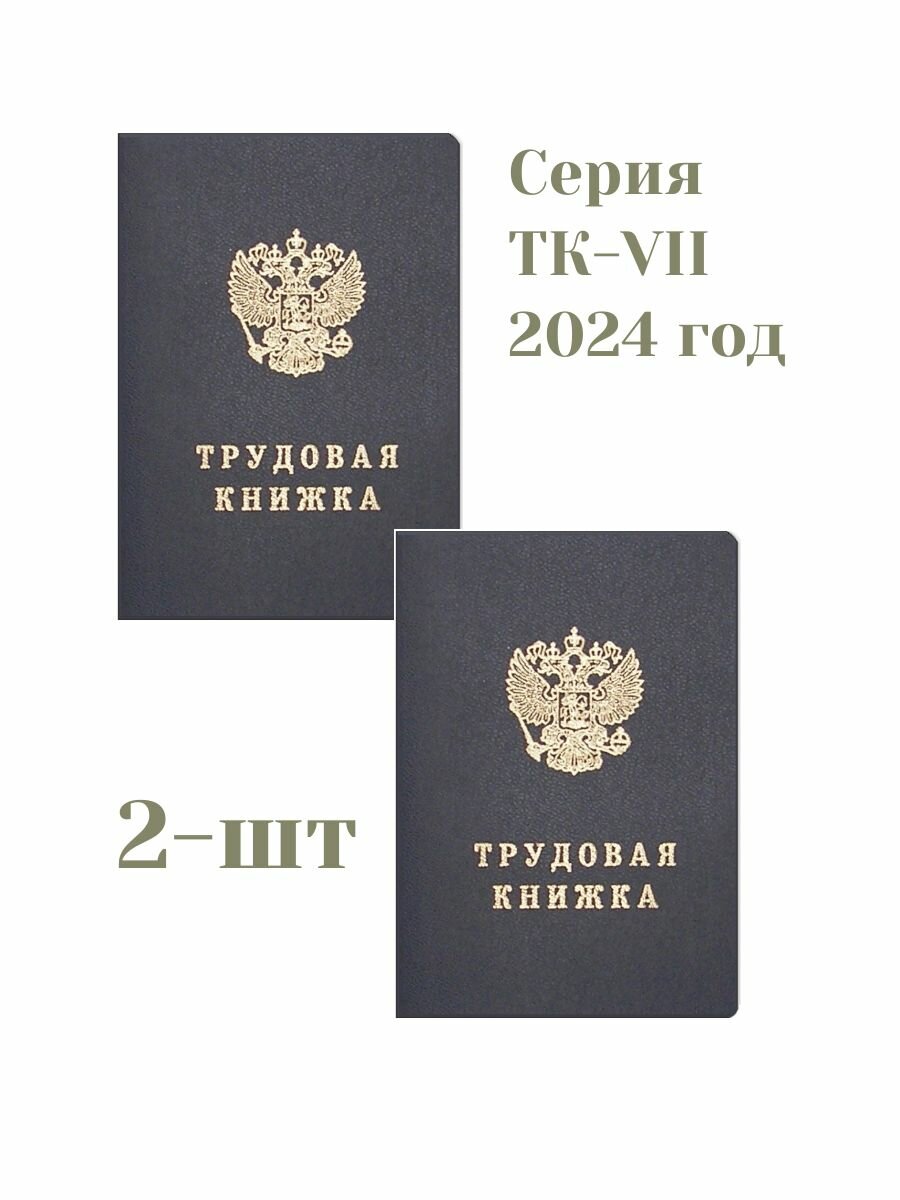 Трудовая книжка нового образца, серия VII, Гознак