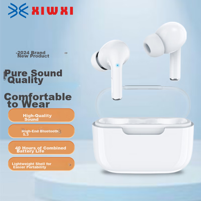 Беспроводные наушники XIWXI P3+, цвет белый