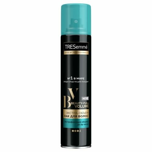 Лак для волос Tresemme Beauty-full Volume, экстра фиксация, 250 мл (67453431)