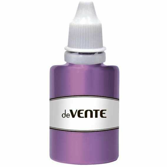 Штемпельная краска deVENTE 28 мл, фиолетовая, на гелевой основе, в картонной коробке (4112306)