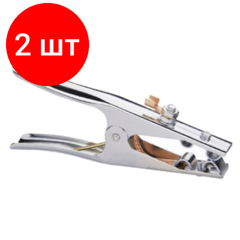 Комплект 2 штук, Клемма заземления Sturm! 500A маленькая (AWE-1016-500)