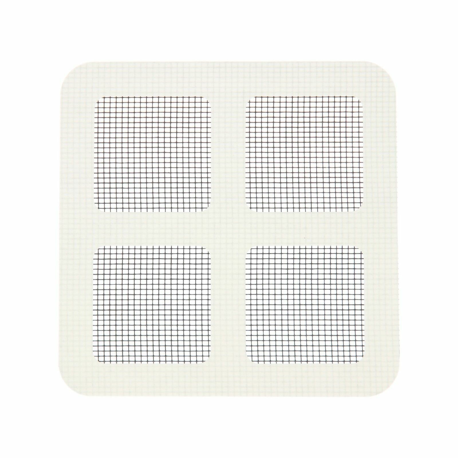 Клейкая лента для ремонта москитной сетки 10 см х 10 см (набор 100 шт)