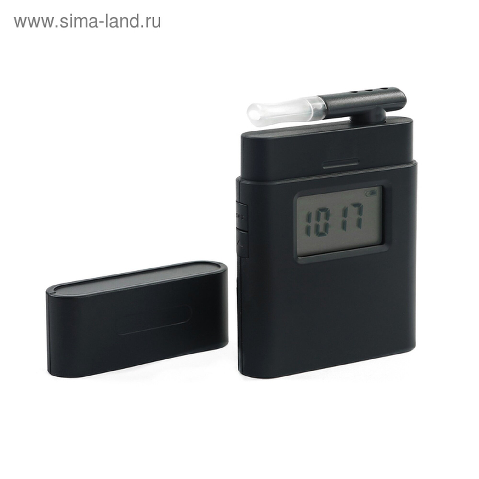 Алкотестер Torso LK-9, ЖК-дисплей, LED-подсветка, с мундштуком, черный