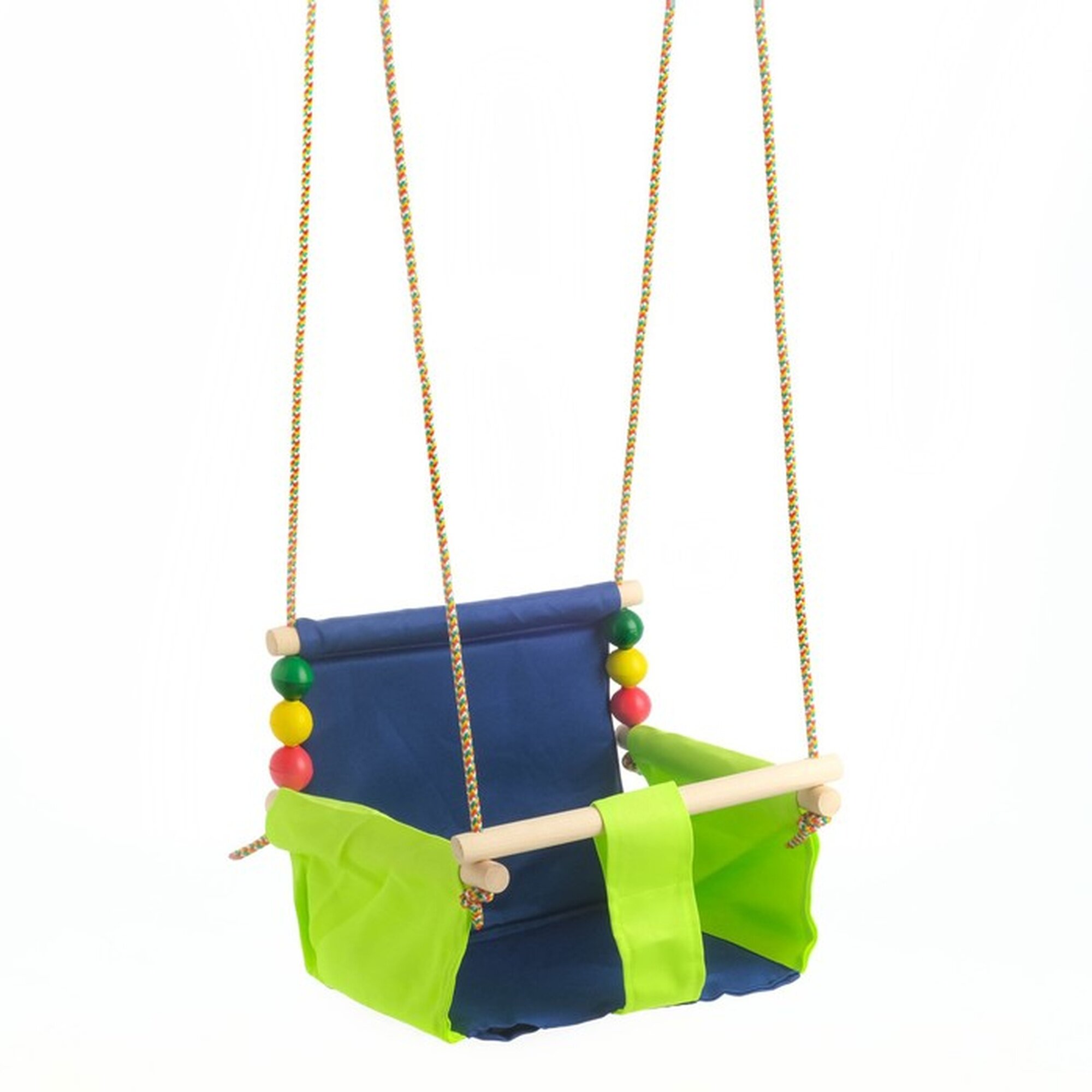 Подвесное кресло для игровой площадки с мягкой сидушкой и спинкой, сиденье 34×28 см