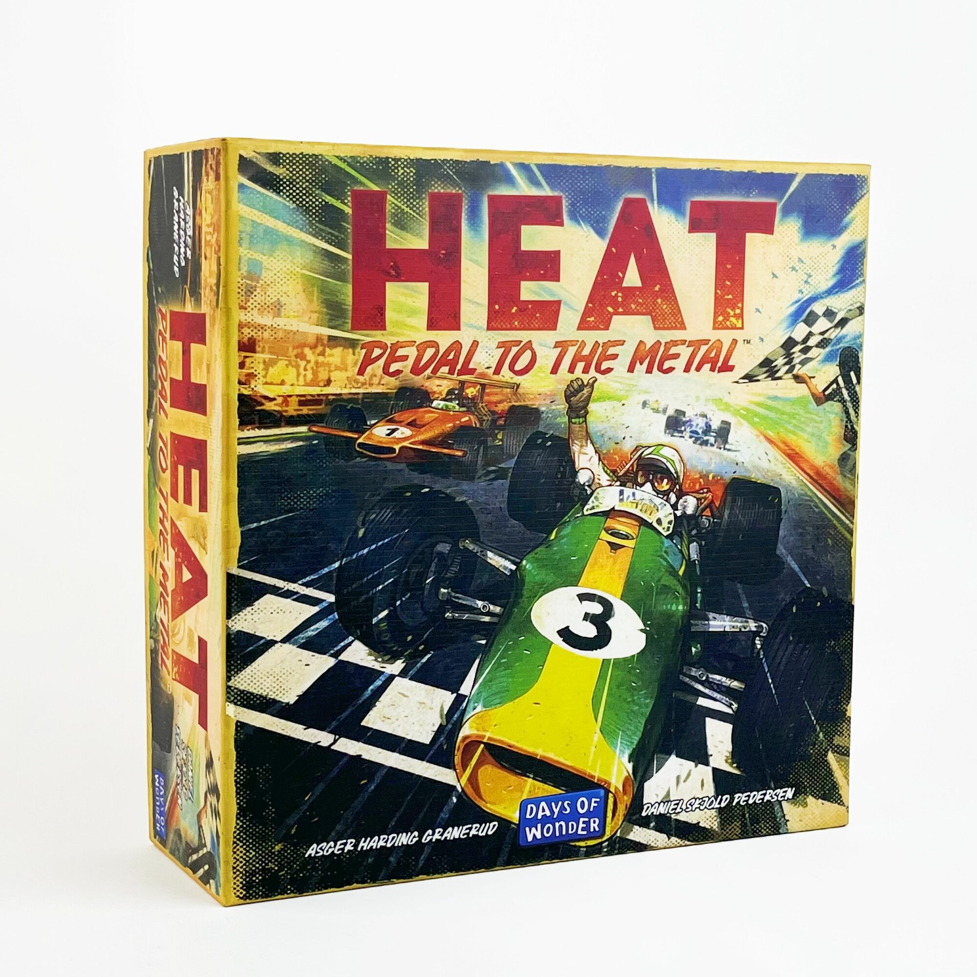 Шляпа: Настольная игра Pedal to the Metal для 1-6 игроков, Стратегическая гоночная игра продолжительностью 30-60 минут с премиальными компонентами, Семейная вечеринка