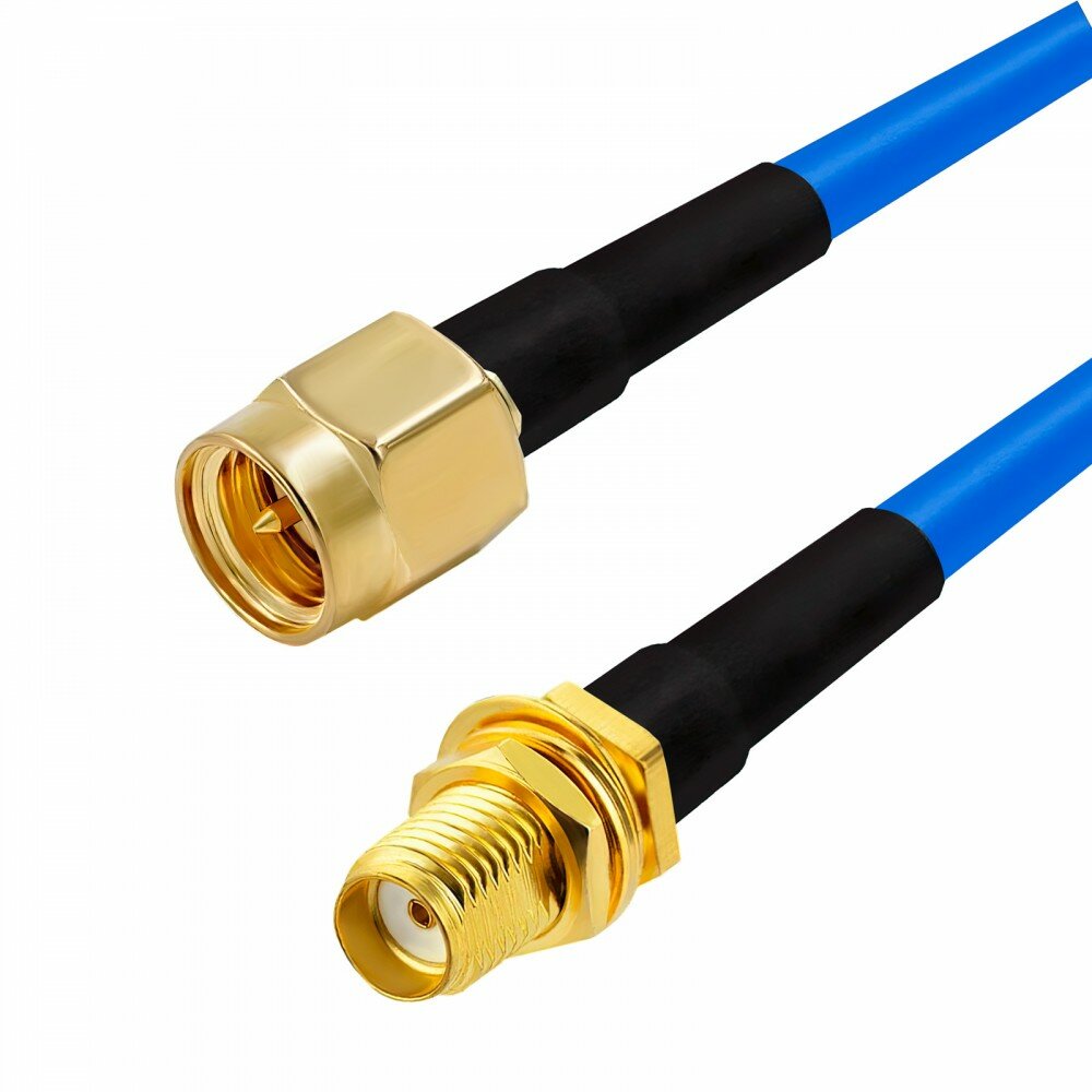 Кабельная сборка SMA-male - SMA-female 10 м. Кабель 5D-FB CU (медь)