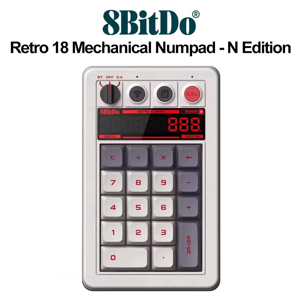 8BitDo Retro 18 механическая цифровая панель