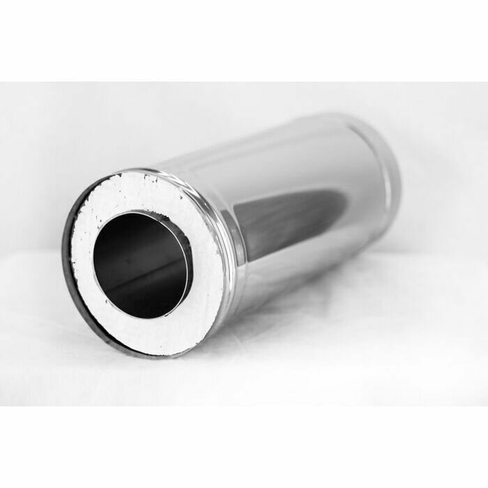 Сэндвич-дымоход К ф115/200 мм 0,5м (нерж304 /нерж.) Супервул