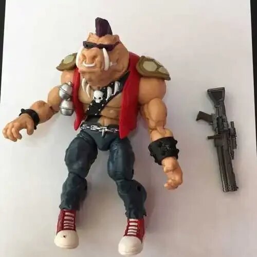 Фигурки Черепашки Ниндзя Бибоп и Рокстеди Bandai D 17cm