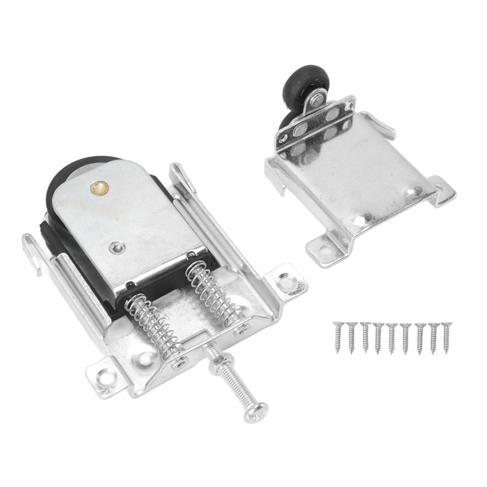 Шкив для двери шкафа, мебельные роликовые колеса, кулачок против схода с рельсов для плавной и бесшумной работы, небольшой шкив переключения двери шкафа