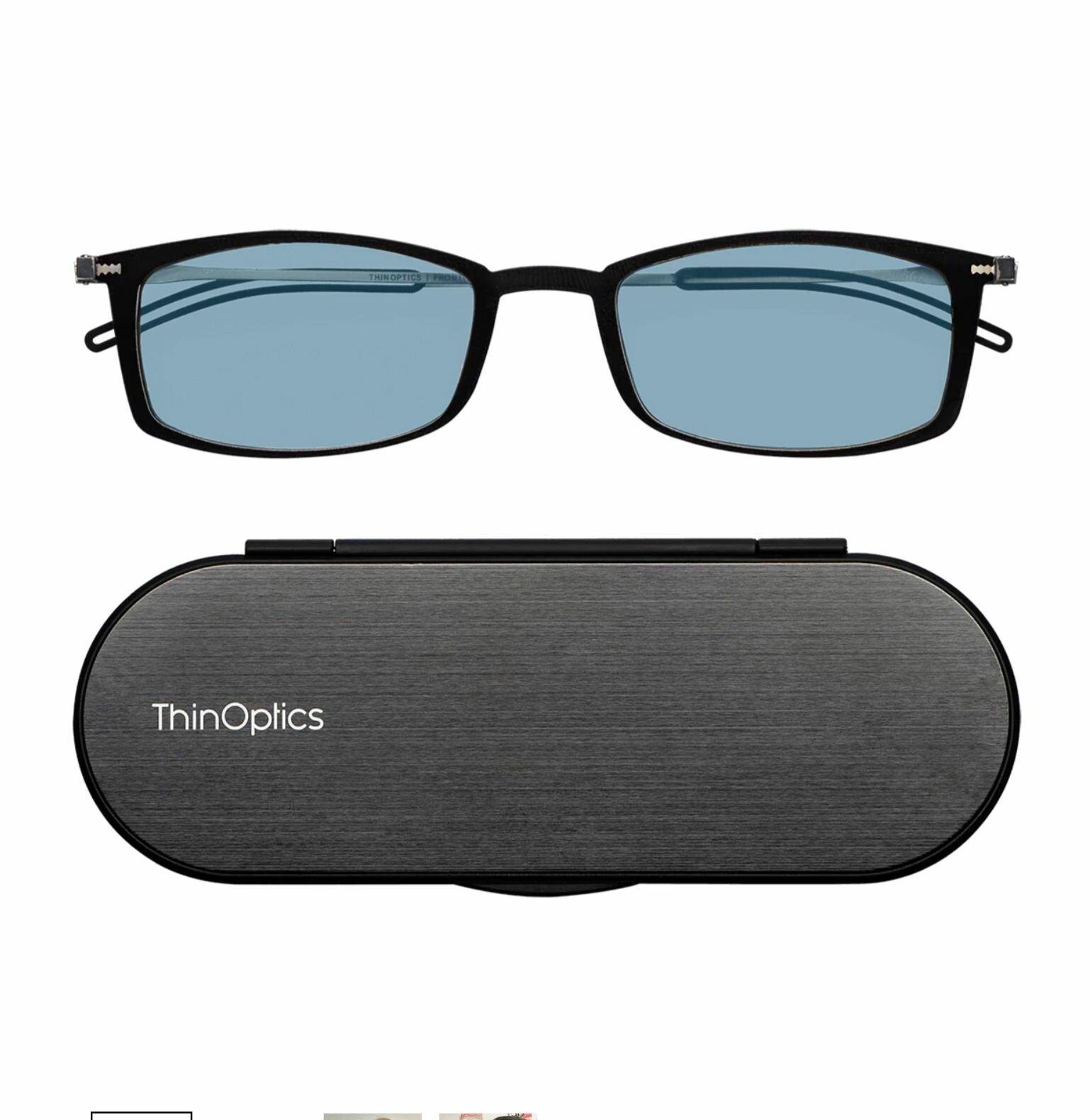 Супертонкие компактные очки +1,5 BLUBLOCKER ThinOptics бруклин
