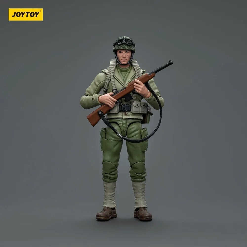 Подвижная фигурка JOYTOY 1/18 WWll United States Army Военные фанаты Коллекционные подарки Модели