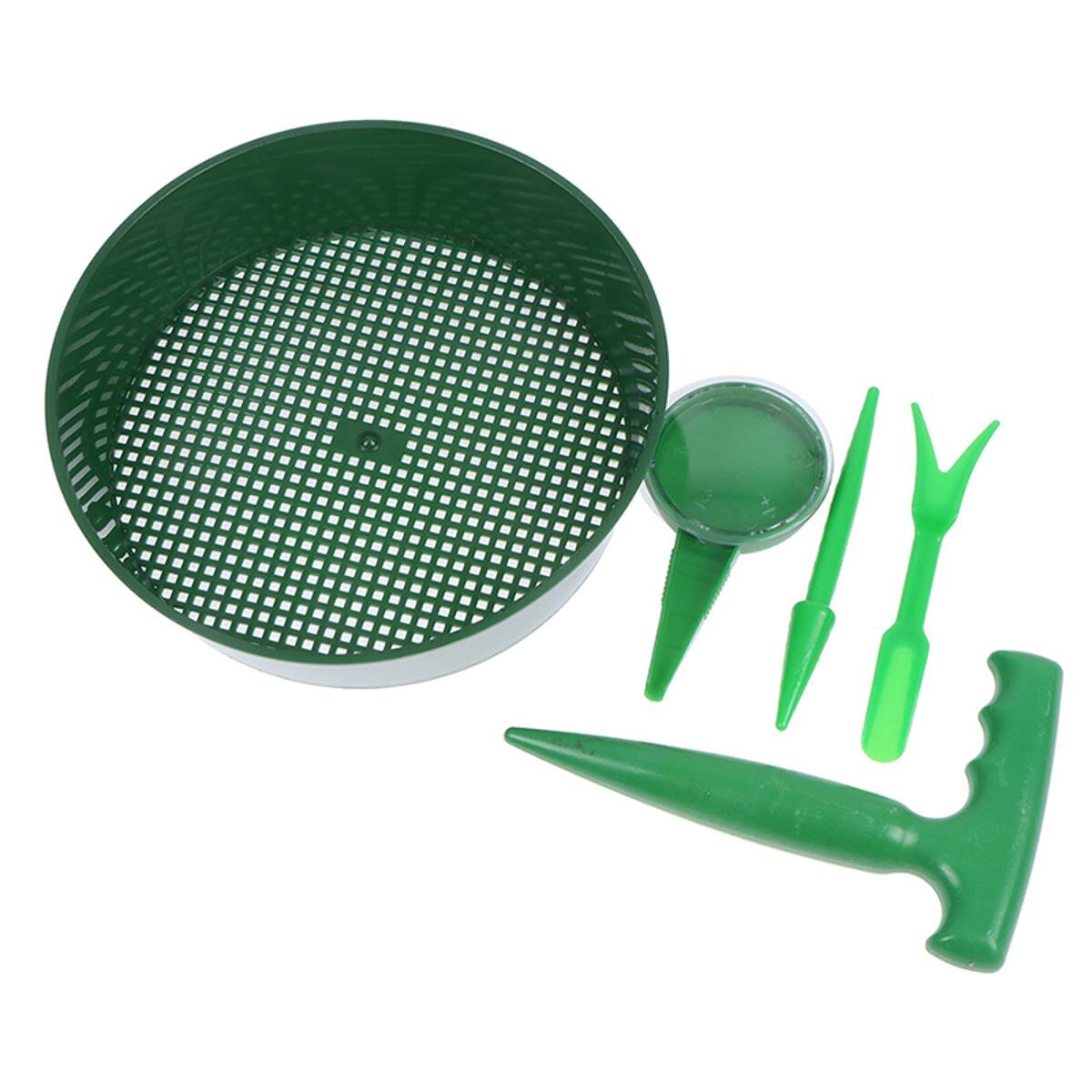 Шт./компл. сеялка для семян растений сито для почвы ручная сеялка для цветов и трав