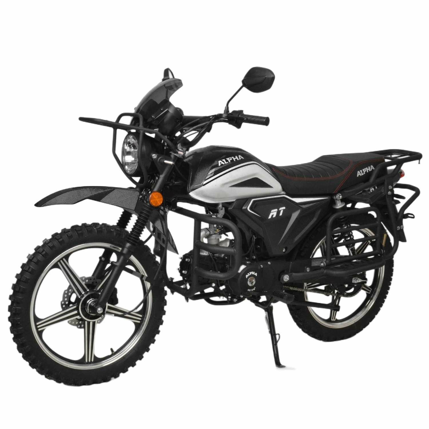 Мопед Альфа RT Forester 11 (LM48-B) черный (A)