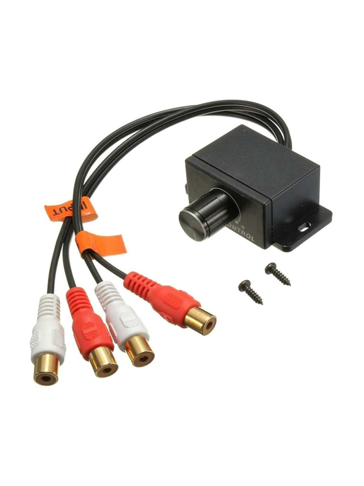 Универсальный аудиорегулятор rca для автомобилей