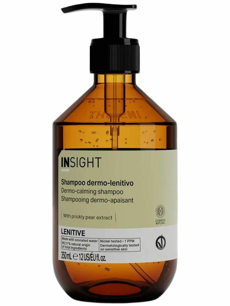 INSIGHT Смягчающий шампунь для раздражённой кожи головы Lenitive, деликатный уход, 350 мл