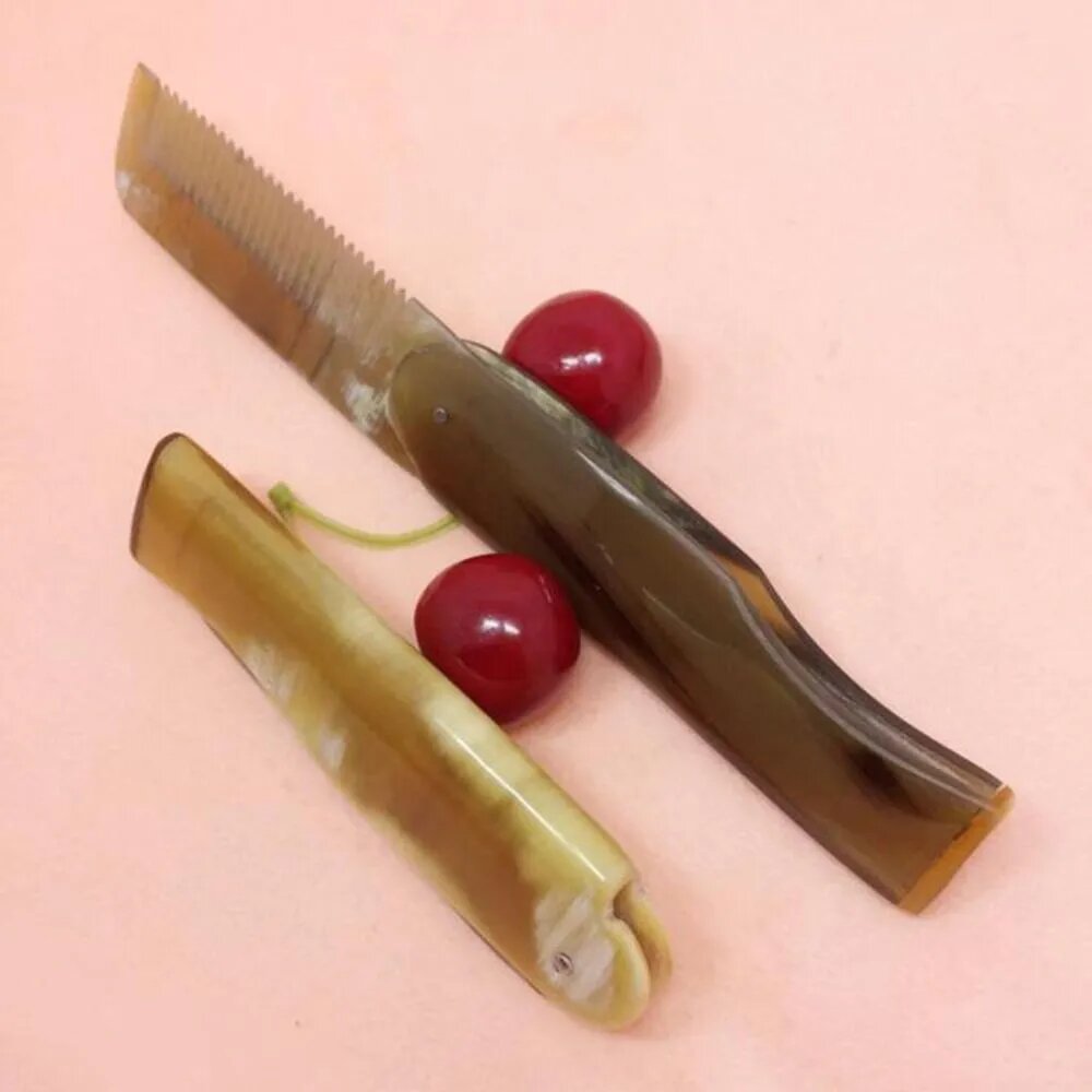 2 шт. Гребень из бычьего рога