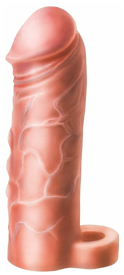 Фаллоудлинитель с кольцом COCK size L - 16,5 см.