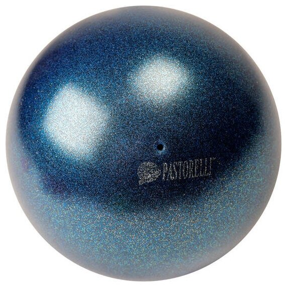 Мяч PASTORELLI 18см. GLITTER 02303 Тёмно-синий HV FIG