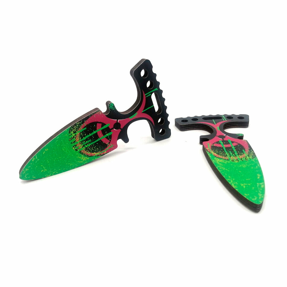 Деревянный тычковый нож Кислота Mod.2 EcoToys