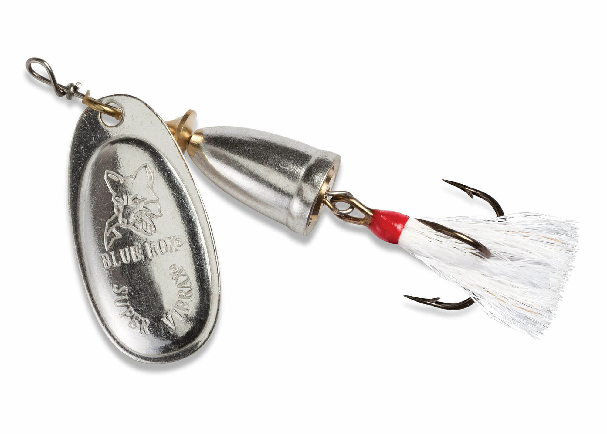 Блесна для рыбалки вертушка Blue Fox Vibrax Fox Tail 4 SXW 10 гр / блесна на щуку летняя