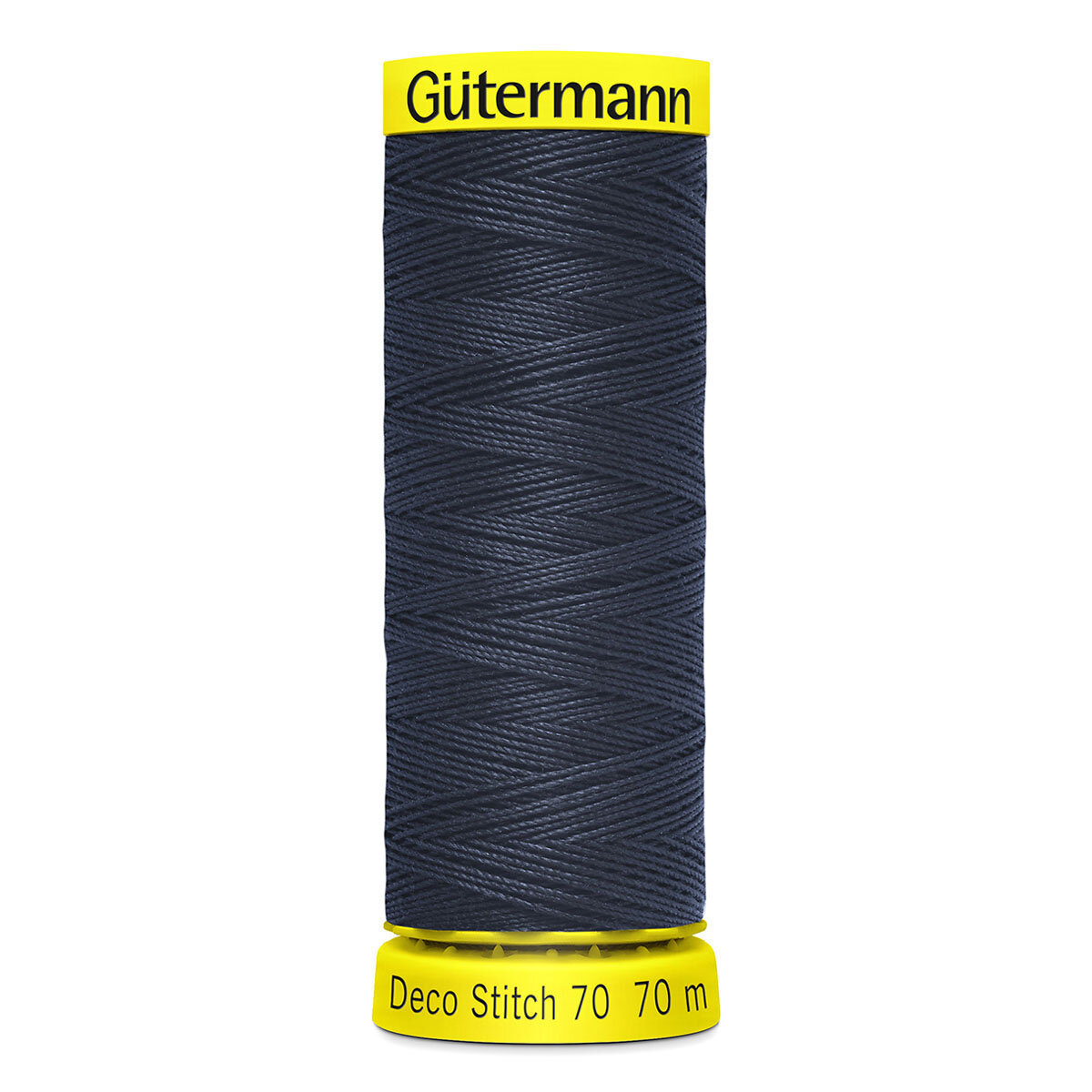 Нитки для декоративных швов Gutermann Deco Stitch 70, 70 м (339 темный чернильно-синий), 5 шт