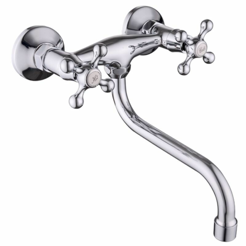 46055 См-ль наст. 2х руч для кухни HANSEN