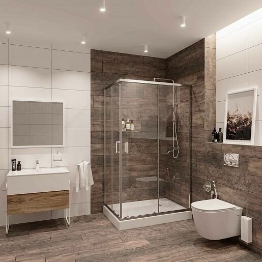 Душевой уголок Niagara Nova 100x80 NG-6681-08 100x80 см