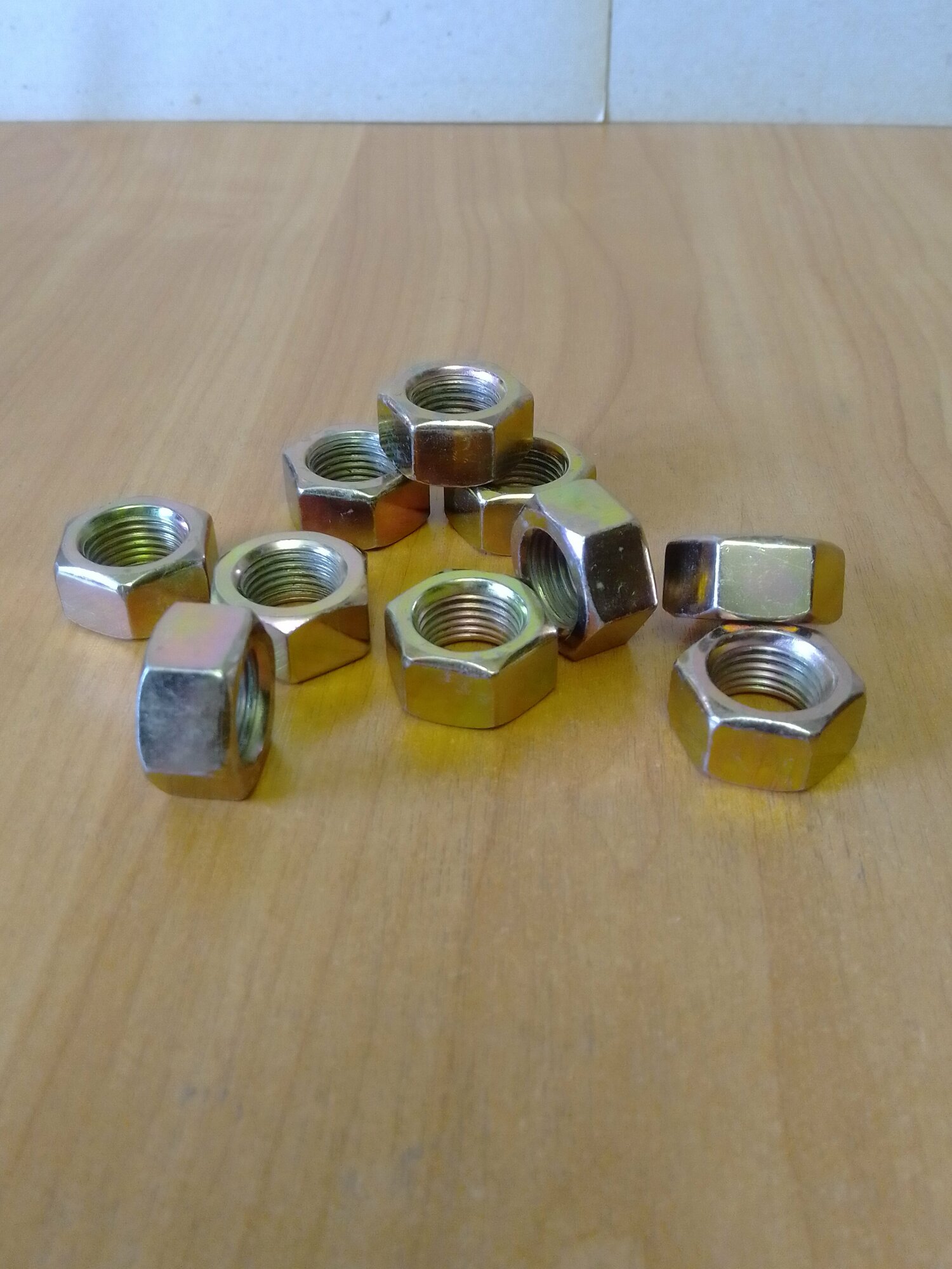 Гайка М16х1.5 многоцелевая для автомобилей ГАЗ, ЗИЛ, МАЗ, КАМАЗ, УАЗ и др. Комплект 10 штук. РЗИ.250561-п29