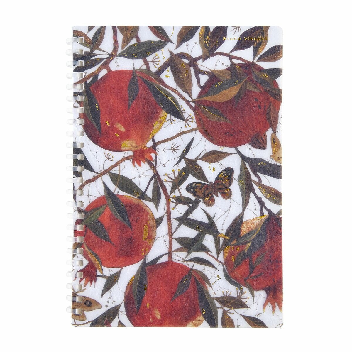 Тетрадь общая BrunoVisconti А5 (155 х 215 мм) "гранат" 60 л, клетка