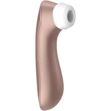 Satisfyer Pro 2+, розово-золотой Вакуум-волновой бесконтактный стимулятор клитора с вибрацией