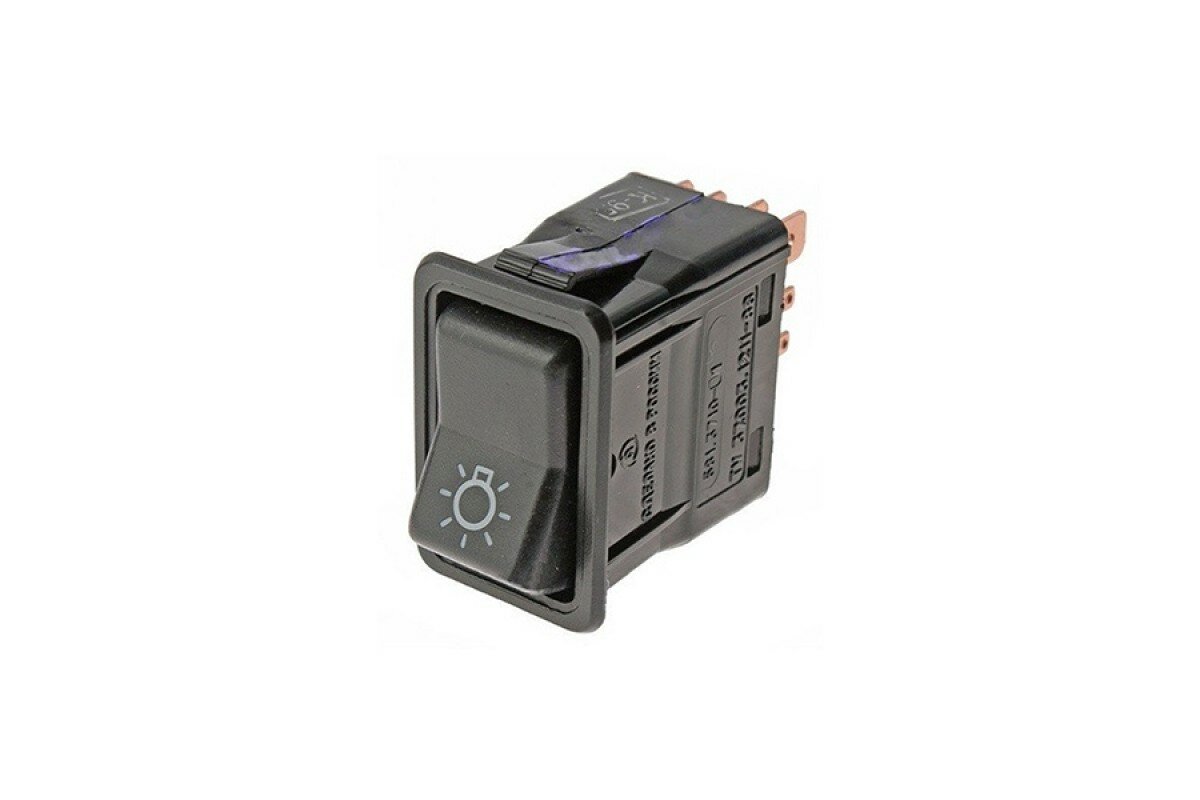 Переключатель клавишный(главный свет) КамАЗ, МАЗ 581.3710-01(0974-01.02) Автоарматура