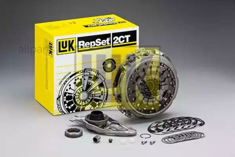 LUK 602000600 Комплект сцепления DSG [с выж.] AUDI, SEAT, SKODA, VW 1.0TFSI-1.8TSI 03->
