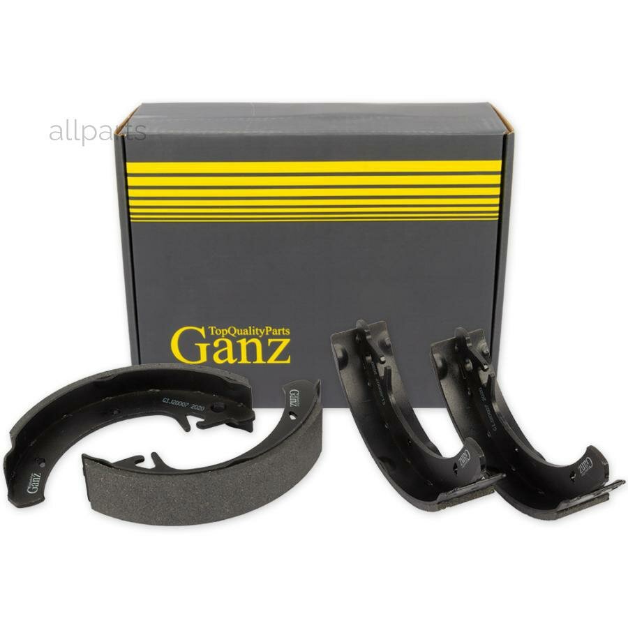 GANZ GIJ20007 Колодки тормозные задние (барабанные) без ABS для ВАЗ 2108/09/10/11/12/99 KALINA/PRIORA/GRANT GANZ GIJ20007
