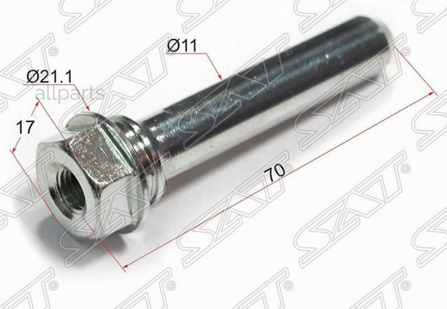 SAT ST-47715-30060 Направляющая тормозного суппорта (Спереди) Toyota Crown 95-07 / Mark II 96-04